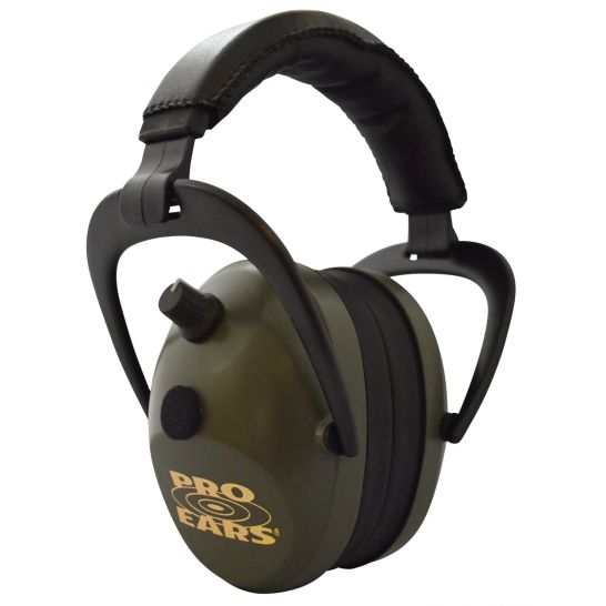Pro Ears Gold II 26 dB Over the Ear Electronic Earmuff, Green - PEG2SMG ...