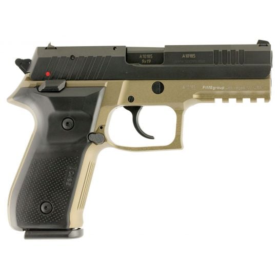 Arex Rex Zero 1 Standard Black/Dark Earth 9mm Pistol, Hardcoat Anodized ...