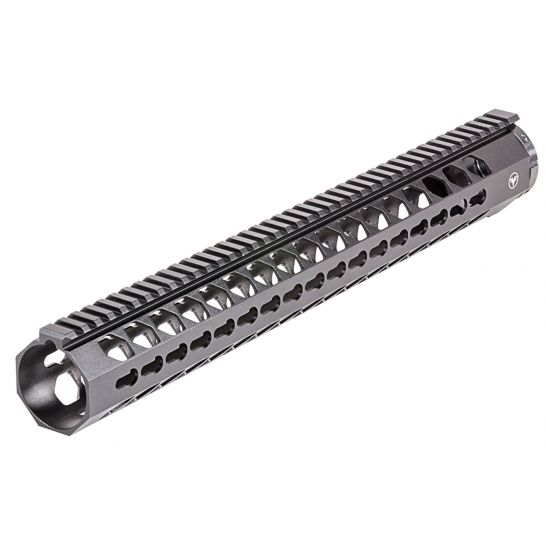 Firefield Edge Keymod 16" 6061 T6 Aluminum Free Float Rail, Matte Black ...