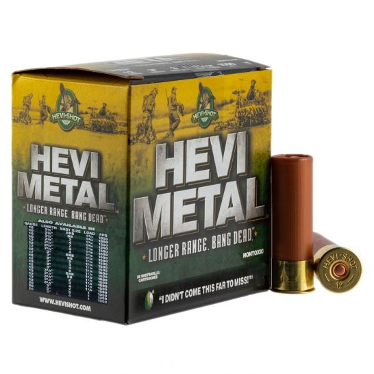 Hevi-Shot Hevi-Metal Longer Range 2.75" 12 Gauge Ammo 2, 25/box - 38702 ...