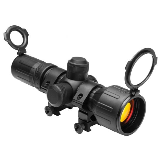 NcStar Compact Tactical 3-9x42mm Illuminated P4 Sniper Rifle Scope ...