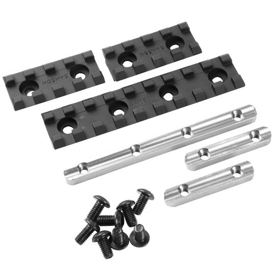 Samson Manufacturing Evolution 2" 6061 T6 Aluminum Rail Kit, Hardcoat ...