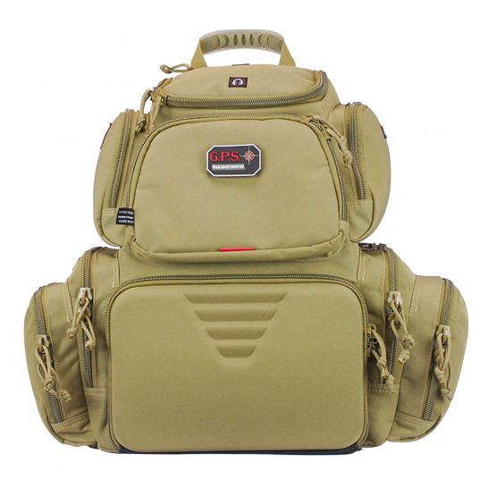 G Outdoors Handgunner Range Backpack, Tan - 1711BPT | Palmetto State Armory