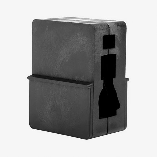 Trinity Force Black Reinforced Polymer AR Upper Vise Block, 4.7" L x 3. ...