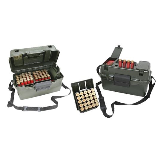 MTM Case Gard 12 Gauge 100 Round Hunter Box, Wild Camo - SH1001209 ...