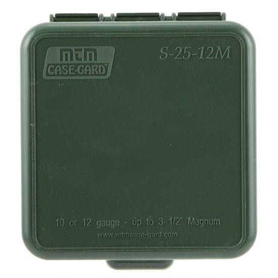 MTM Case Gard S25-12M 10/12 Gauge 25 Round Dual Gauge Shotshell Case ...