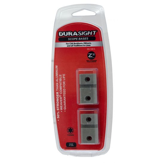 CVA Traditions/New Frontier/Winchester/Muzzleloaders Scope Base, Silver ...