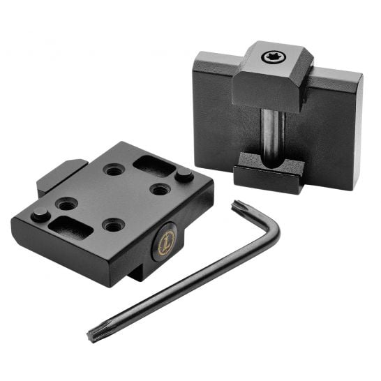 Leupold DeltaPoint Pro Aluminum 1-Piece Cross Slot Mount, Matte Black ...