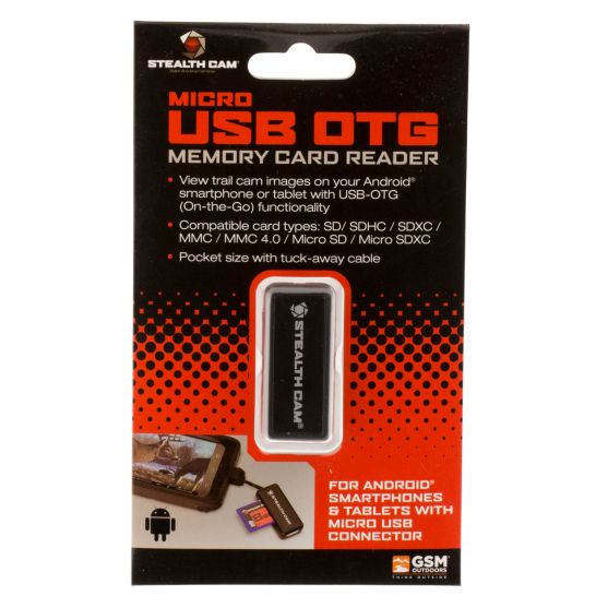 Stealth Cam SD Memory Card Reader for Android Devices - STCSDCRAND ...