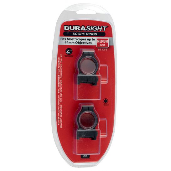CVA Durasight Medium Z2 Alloy Scope Ring, Black - DS300B | Palmetto ...