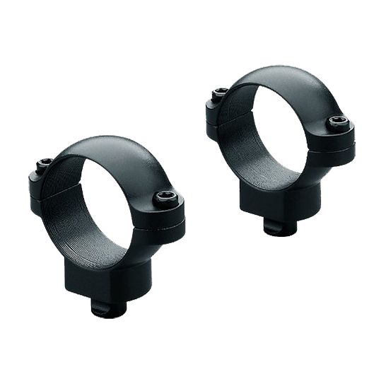 Leupold 1" Medium Steel 2-Piece Quick Release Scope Ring, Matte Black ...