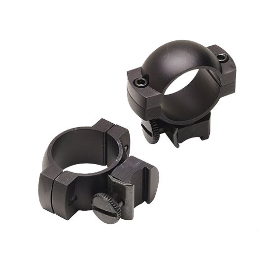 Simmons 1" High Aircraft Grade Aluminum 2-Piece Scope Ring, Matte Black ...