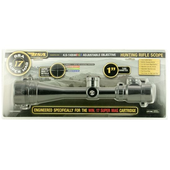 BSA Optics 17 SuperMagnum 6-24x44mm Ballistic Rifle Scope ...