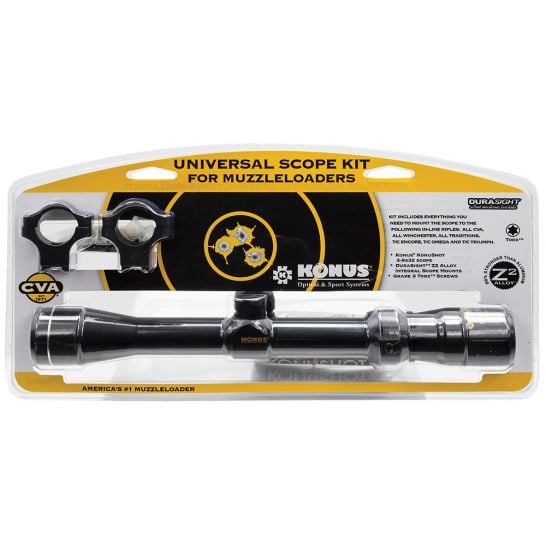 CVA Konus 3-9x32mm 30/30 Duplex Universal Scope w/ Durasight Integral ...