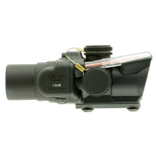 Trijicon ACOG 1.5x16mm Dual Illuminated Red Ring 2 MOA Center Dot Rifle ...