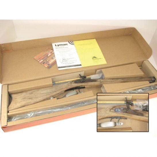 Lyman Great Plains .54 Sidelock Muzzleloader Rifle Kit, Oil - 6031112 ...