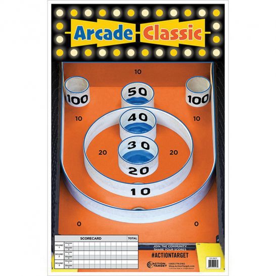 Action Target 23" x 35" Arcade Classic Target, 100/box - GS-SKEE-1000 ...