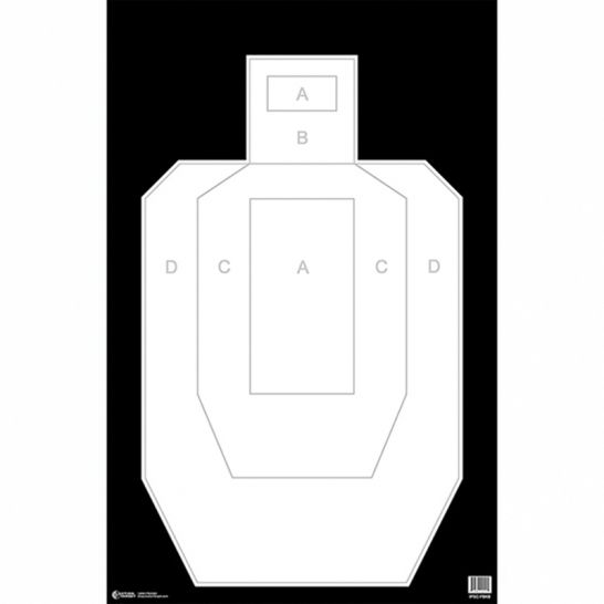 Action Target Law Enforcement 23" x 35" Silhouette High Visibility IPSC ...