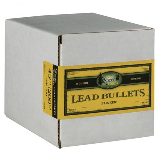 Speer .45 200 gr LSWC Handgun Bullet, 500/box - 4678 | Palmetto State ...