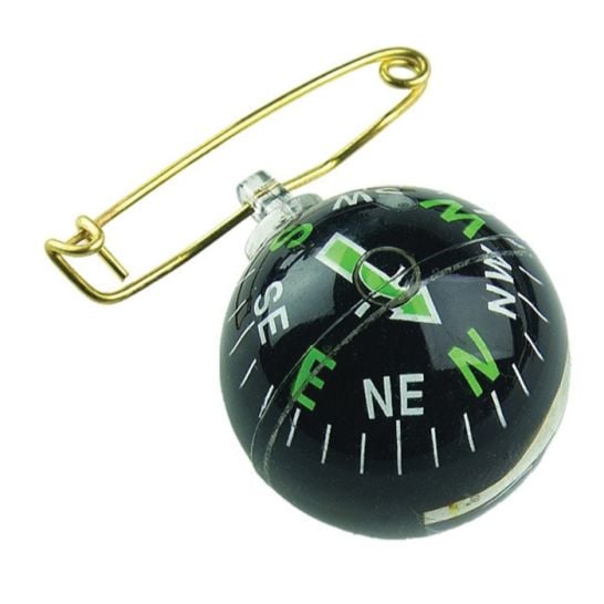 Allen Small Liquid Filled Pin On Compass, Black - 484 | Palmetto State ...