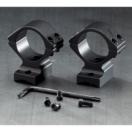 Browning 1" Aluminum Alloy 2-Piece Integrated Scope Ring, Gloss Black ...