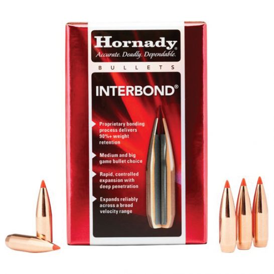 Hornady InterBond .338 225 gr Rifle Bullet, 100/box - 33209 | Palmetto ...
