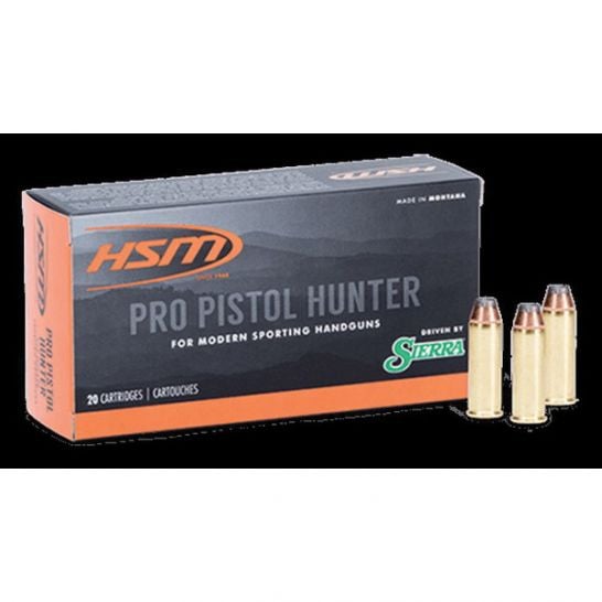 HSM Ammunition Pro Pistol 158 gr JSP .357 Mag Ammo, 50/pack - HSM-357 ...