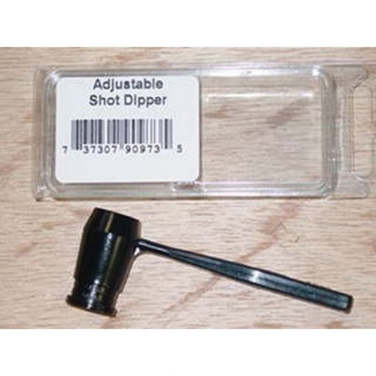 Lee Precision 0.875 to 1.875 oz Plastic Adjustable Shot Dipper, Black ...