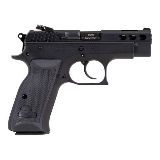 SAR USA P8S 3.8" 9mm 10rd Compact Polymer Framed Pistol, Black ...