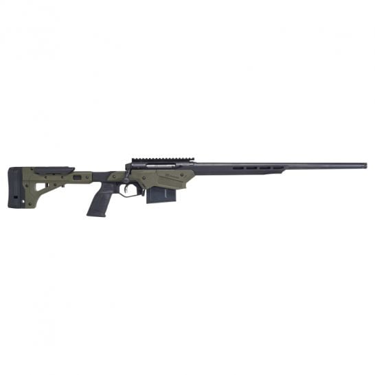 Savage Arms Axis II Precision 6.5 Crd Bolt Action Rifle, Matte OD Green ...