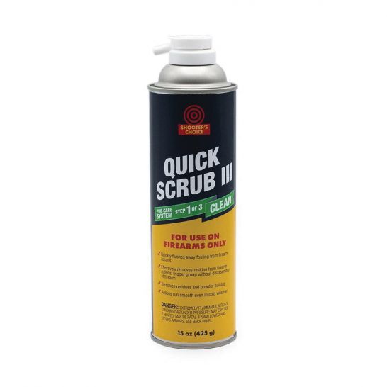 Shooter's Choice Quick Scrub III Cleaner/Degreaser, 15 oz Aerosol Can ...
