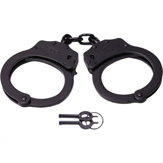 CampCo Professional Double-Lock Handcuff, Black - UZIHCPROB | Palmetto ...