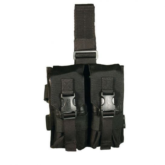 Blackhawk OMEGA ELITE Enhanced Drop Leg Magazine Pouch for (4) M16/M4 ...