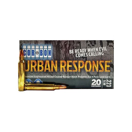 CorBon Urban Response 223 Ammo 55 gr JHP 20rds | Palmetto State Armory