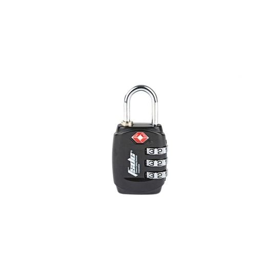Firearm Safety Devices Corporation TSA Lock w/ Steel Shackle, Black ...