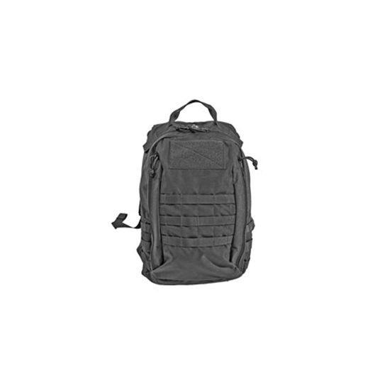 Grey Ghost Gear Lightweight Assault Backpack, Black Ripstop Nylon ...