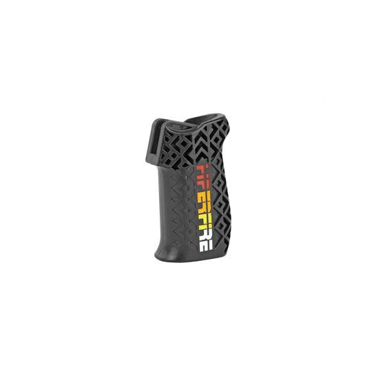 Hiperfire Hipergrip L AR-15/AR-10 Pistol Grip Colored Logo, Black ...