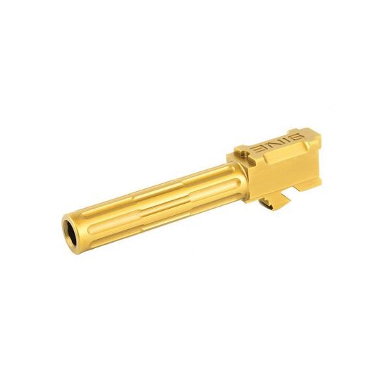 LanTac 9INE Glock 19 Fluted Barrel, Bronze - 01-GB-G19-NTH-BRNZ ...