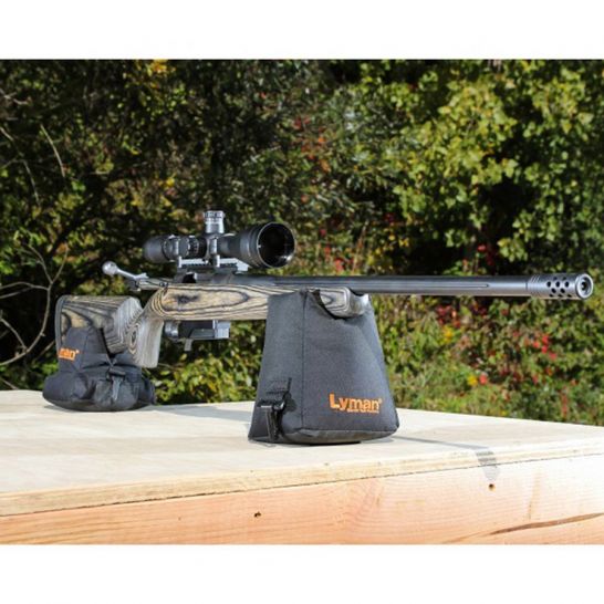 Lyman Filled Crosshair Front Shooting Rest Bag, 600 Denier Nylon, Black ...