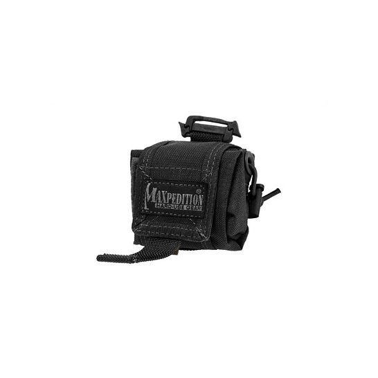 Maxpedition Rollypoly Dump Pouch, Black - 0208B | Palmetto State Armory
