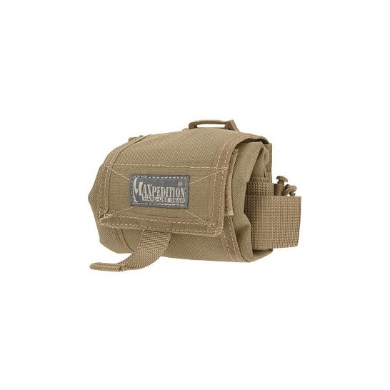 Maxpedition Mega Rollypoly Dump Pouch, Khaki - 0209K | Palmetto State ...