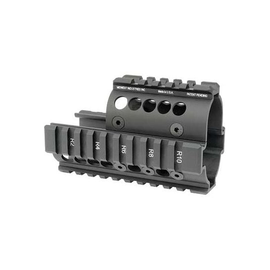 Midwest Industries 4-Rail Handguard Forearm for Mini Draco Pistol ...