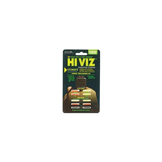 Hi-Vi Litewave Green/Red Front And Green/Red/Black Rear Handgun ...