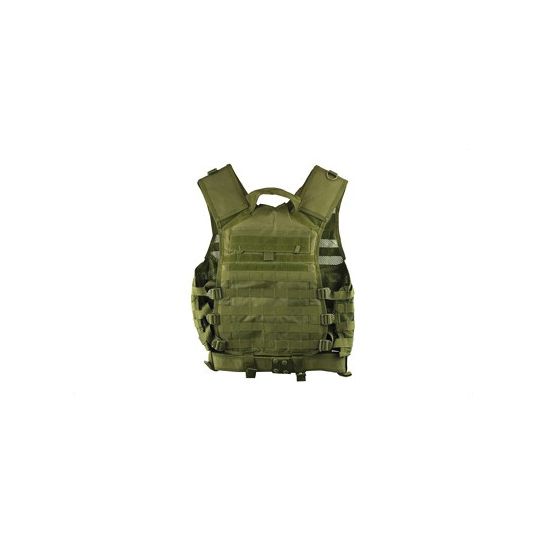 NCSTAR Modular Vest w/ Pistol Belt & Two Accessory Pouches Size Medium ...
