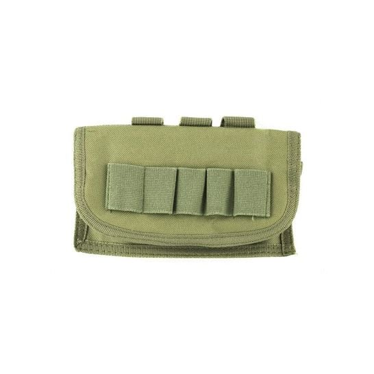 NCSTAR Shot Shell Pouch w/ MOLLE Straps for Attachment & Holds 17 Shot ...