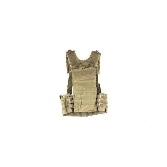 NCSTAR AR Chest Rig w/ PALS/MOLLE Webbing & 6 Double AR Magazine ...