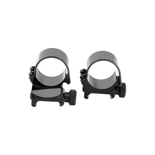 Weaver Detachable Top Mount Medium Extension 1" Scope Rings, Black ...