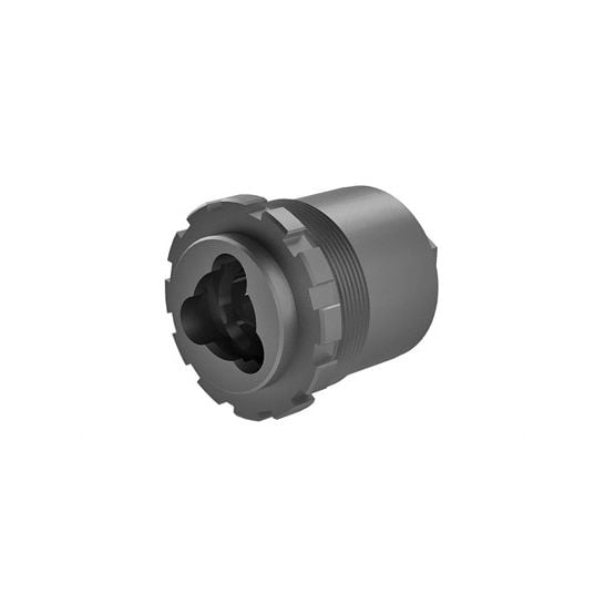 Yankee Hill Machine Co 3-Lug Muzzle Device 1-3/8"-24 Thread Fits R9 ...