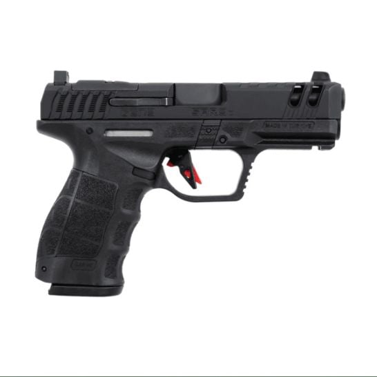 SAR USA SAR9 C Gen 3 9mm 4" 15rds Pistol, Black - Increased Capacity, Compact Design - SAR9CG3BL ...