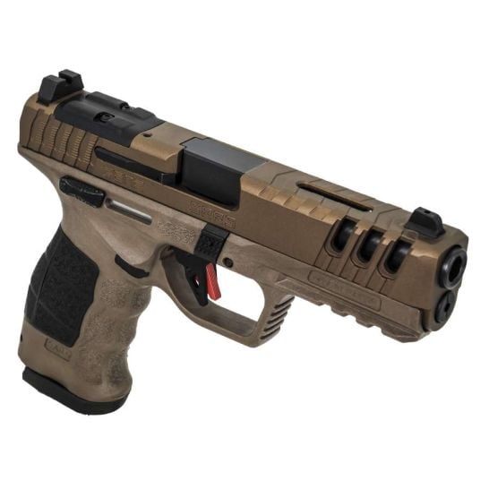 SAR USA SAR9 Gen 3 9mm 4.40" Pistol 17rds, Bronze - Rugged and High-Capacity - SAR9G3BR ...